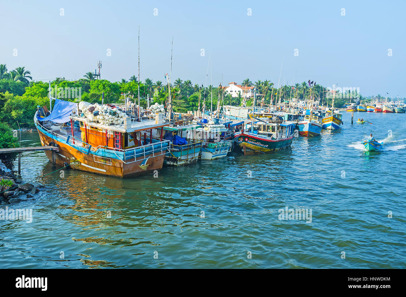 Negombo lagoon hi-res stock photography and images - Alamy