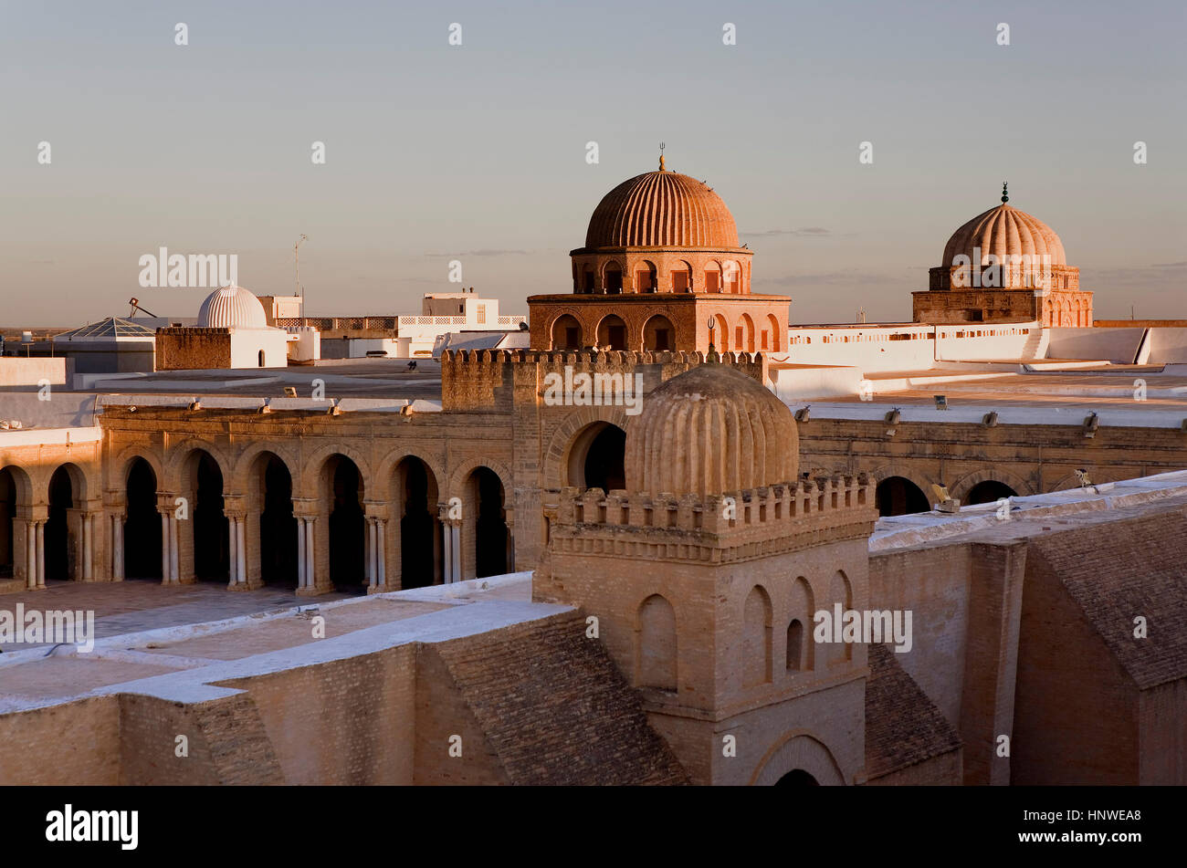 Qayrawan mosque aerial hi-res stock photography and images - Alamy