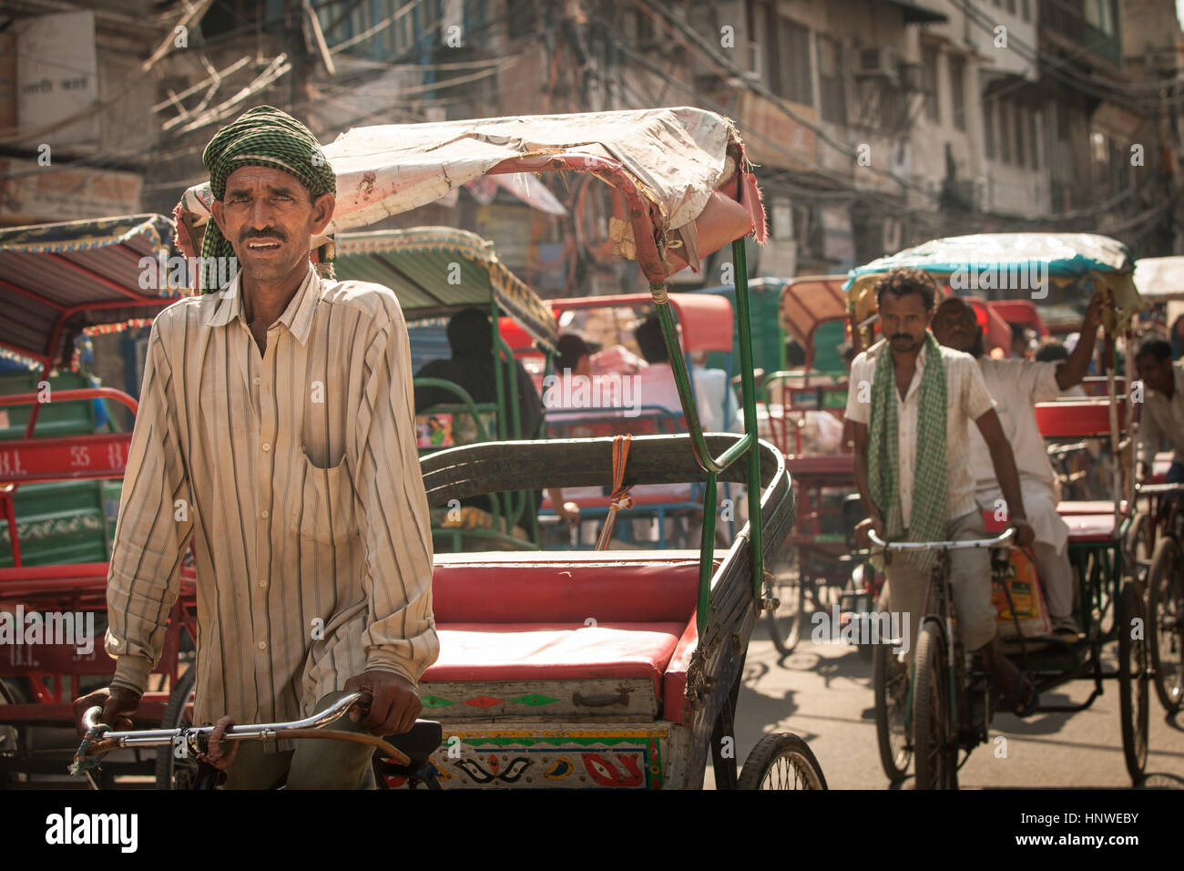 Indian tricycle rickshaw hi-res stock photography and images - Alamy