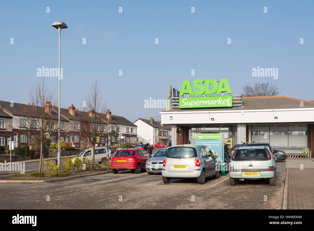 Asda supermarket, High Street, Goldthorpe, Barnsley, South Yorkshire ...