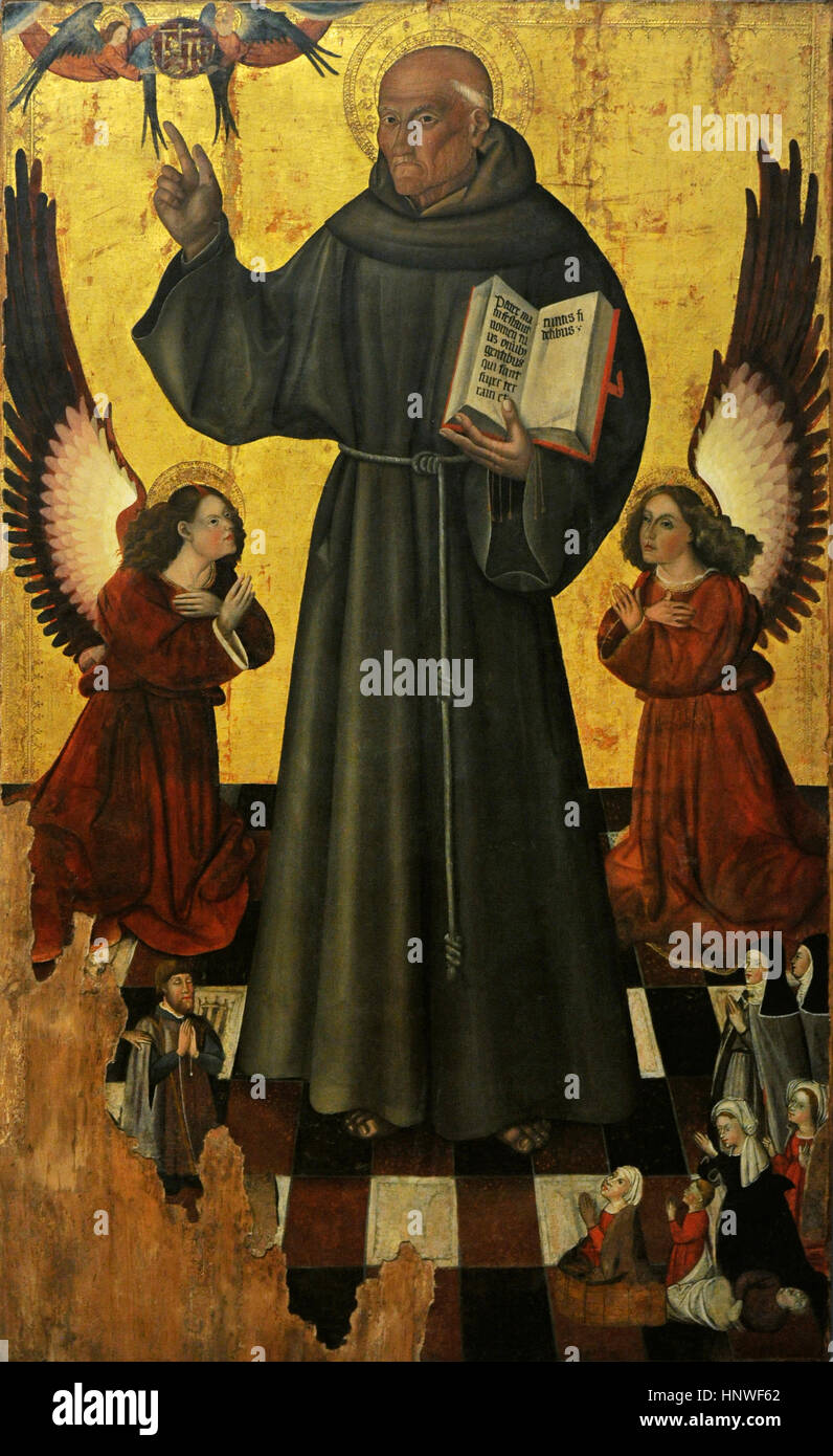 Bernardino of Siena (1380-1444). Italian priest and Franciscan ...