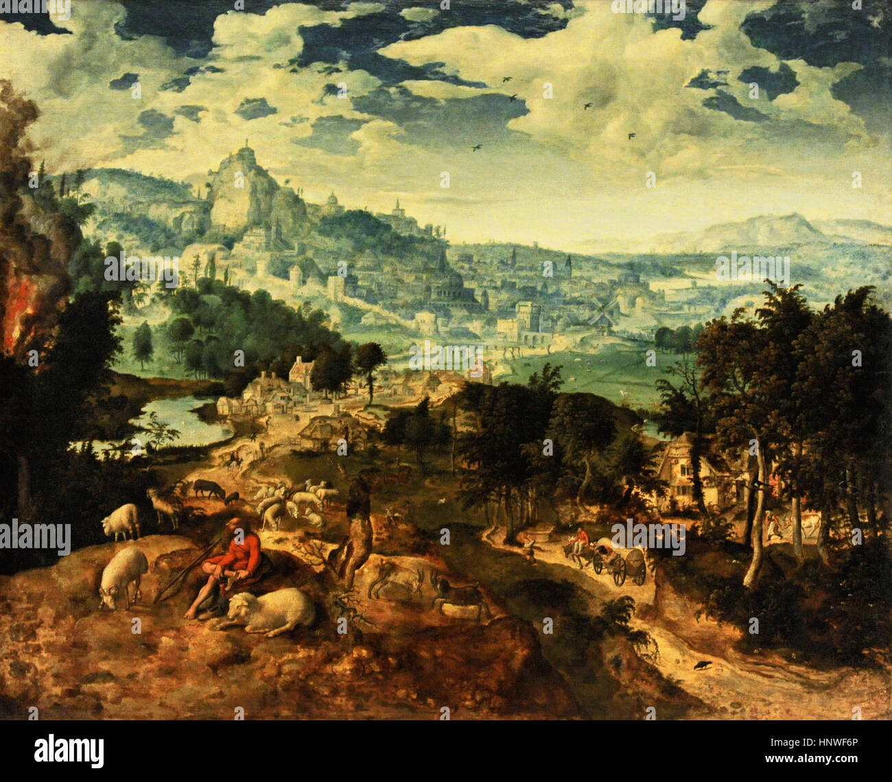 Henry met de Bles called il Civetta (1510-1550). Flemish painter ...