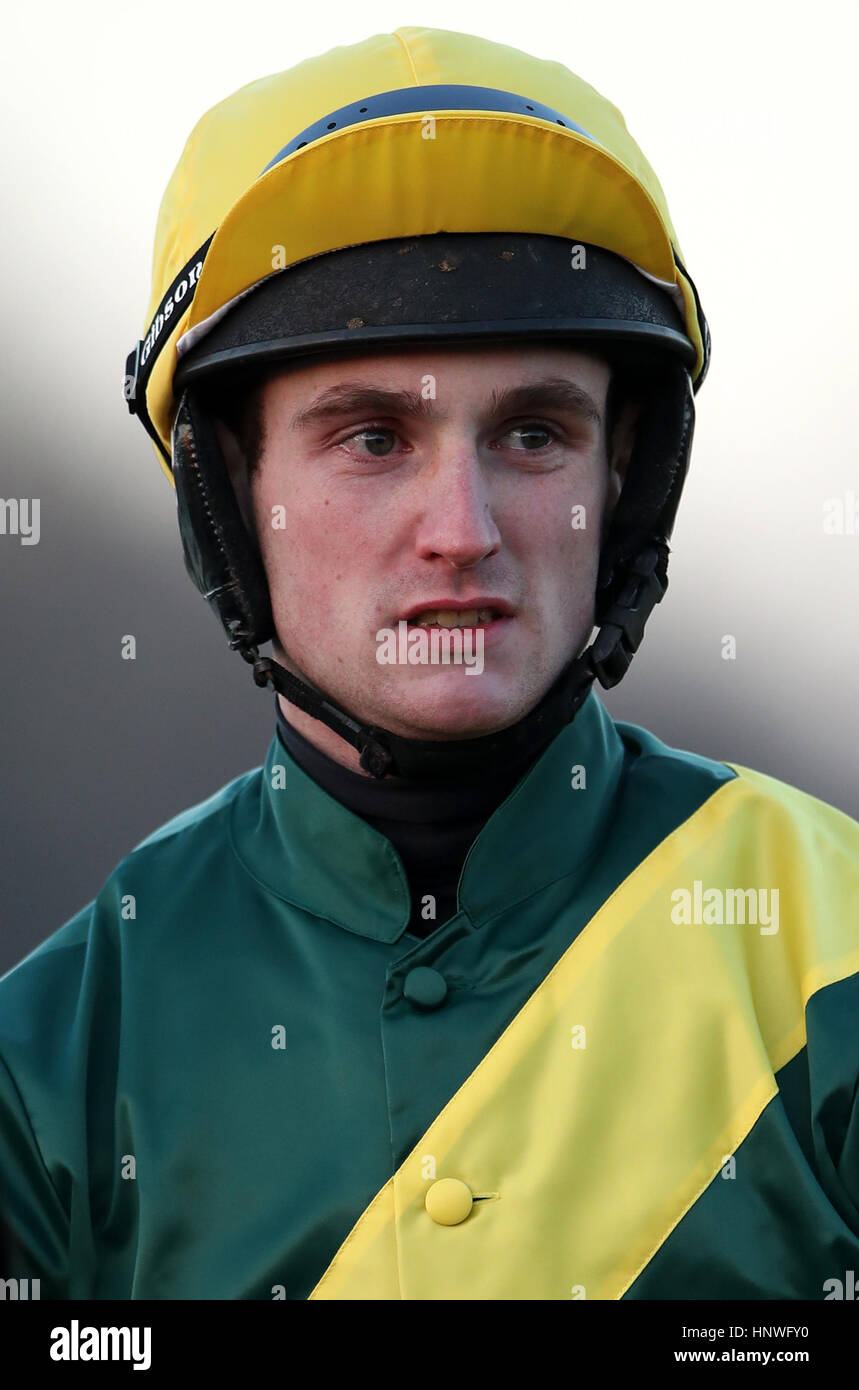 Jockey William Featherstone at Ludlow Racecourse. PRESS ASSOCIATION ...