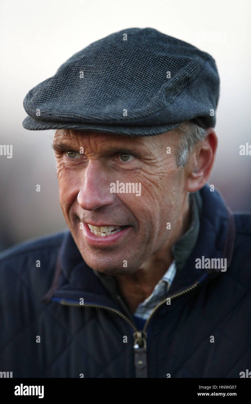 Trainer Nick Williams at Ludlow Racecourse. PRESS ASSOCIATION Photo ...