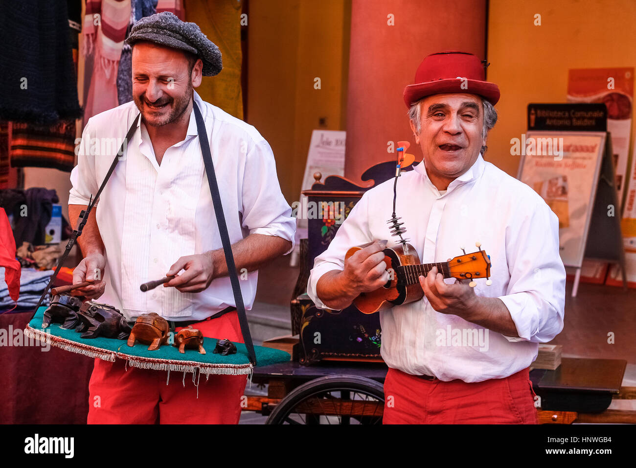 Italy Emilia Romagna Santarcangelo San Martino Fair festival of ...