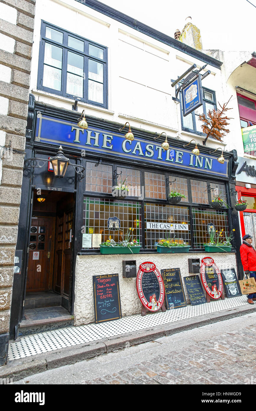 St ives cornwall pub hi-res stock photography and images - Alamy