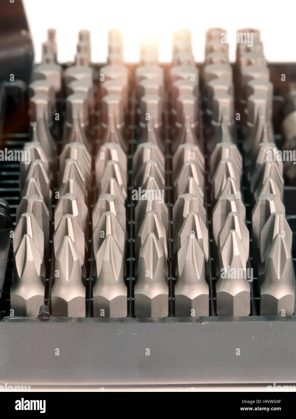 Set of bits in bit holder Stock Photo - Alamy