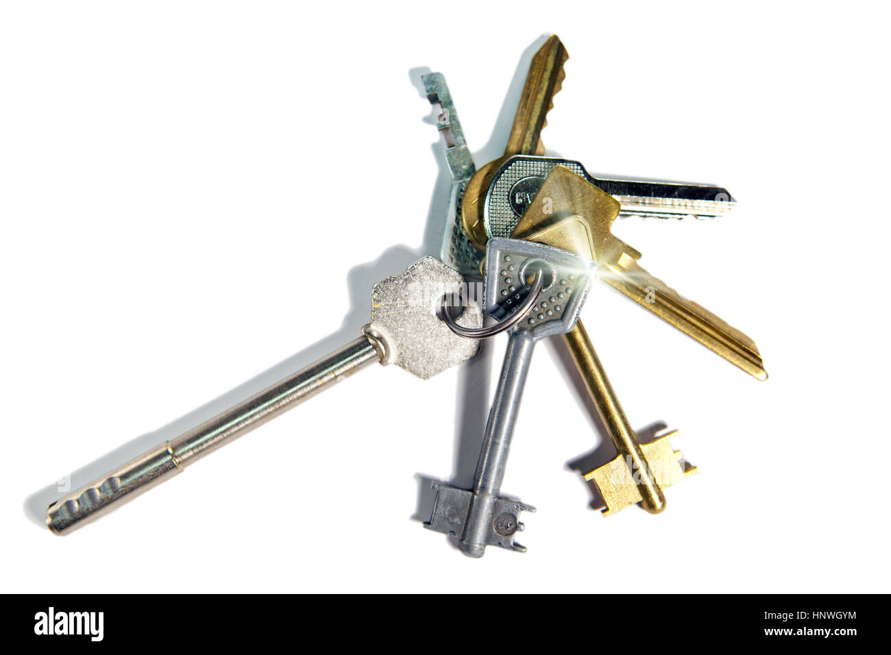 Bunch of keys Stock Photo - Alamy