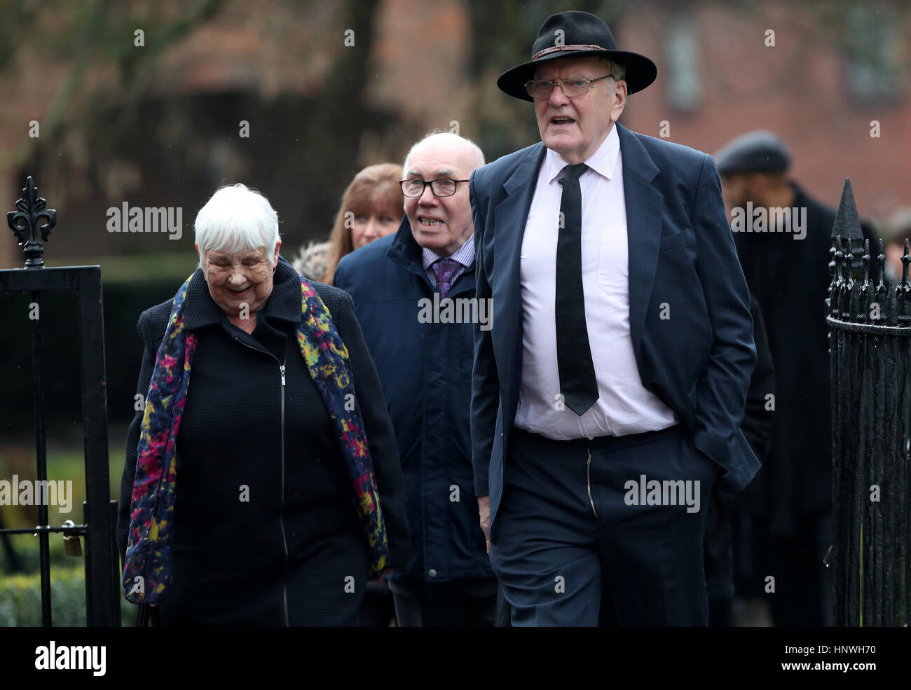 Watford Observer newspaper former sports editor Oliver Phillips (right ...