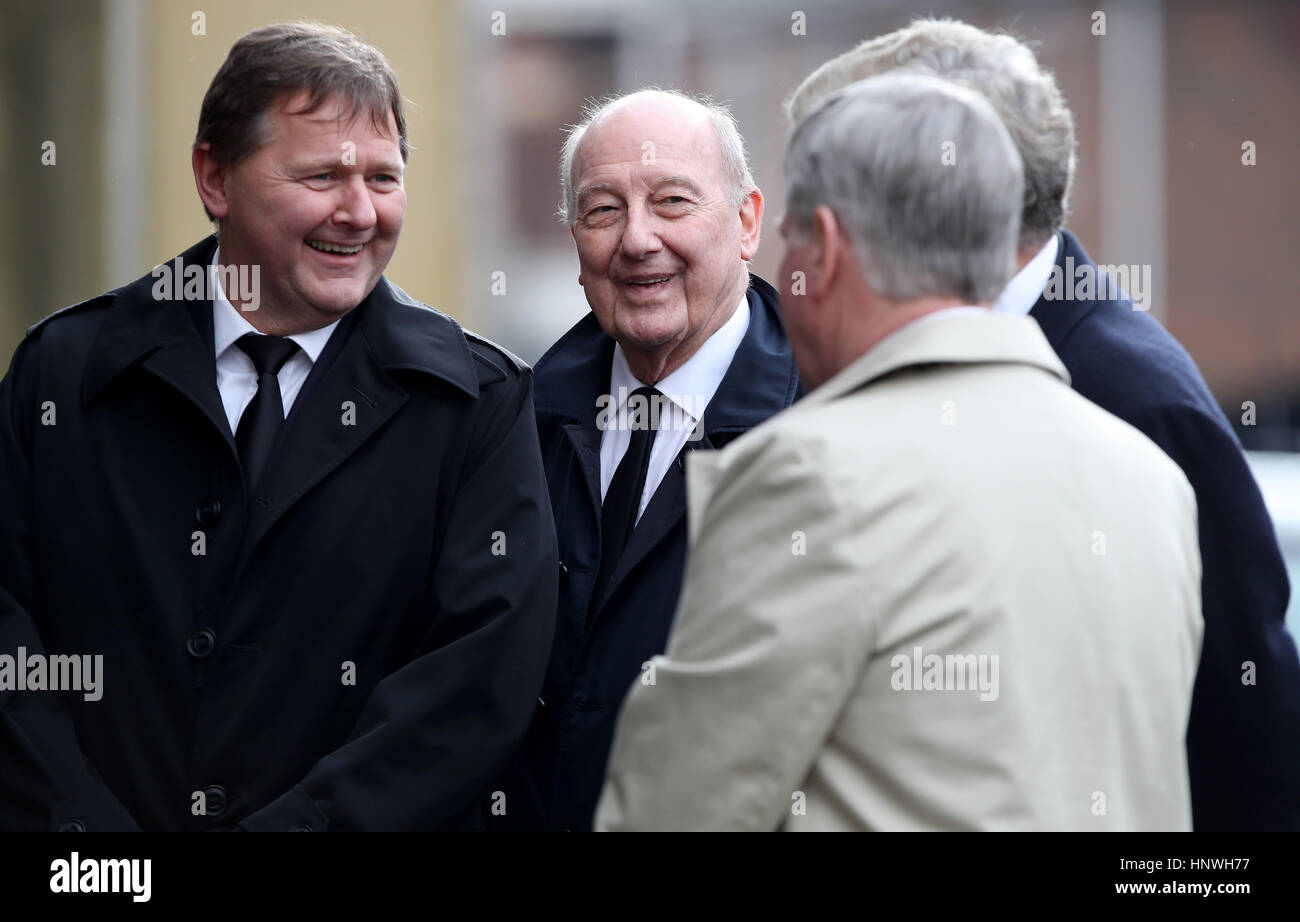 Gary Lewin (left) former England and Arsenal physiotherapist with Fred ...