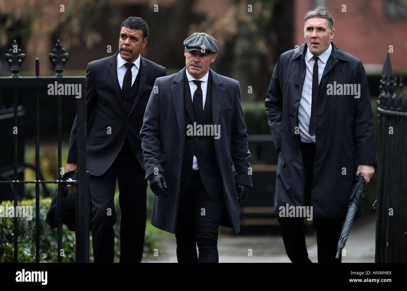 Tommy Mooney (centre) former Watford and Birmingham City player with ...