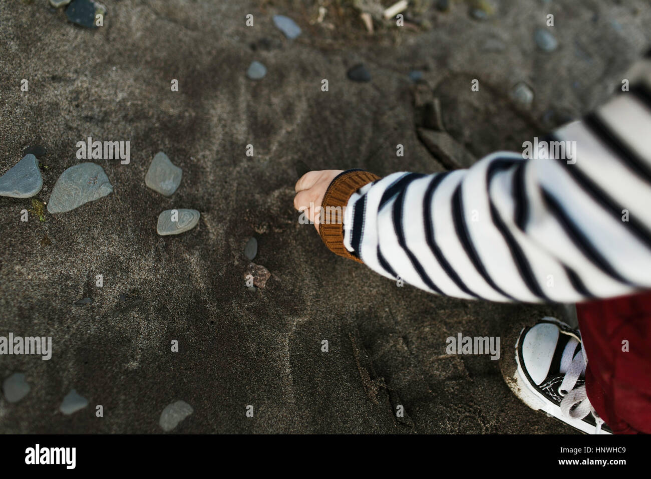 Picking Up Pebbles Beach High Resolution Stock Photography and Images ...