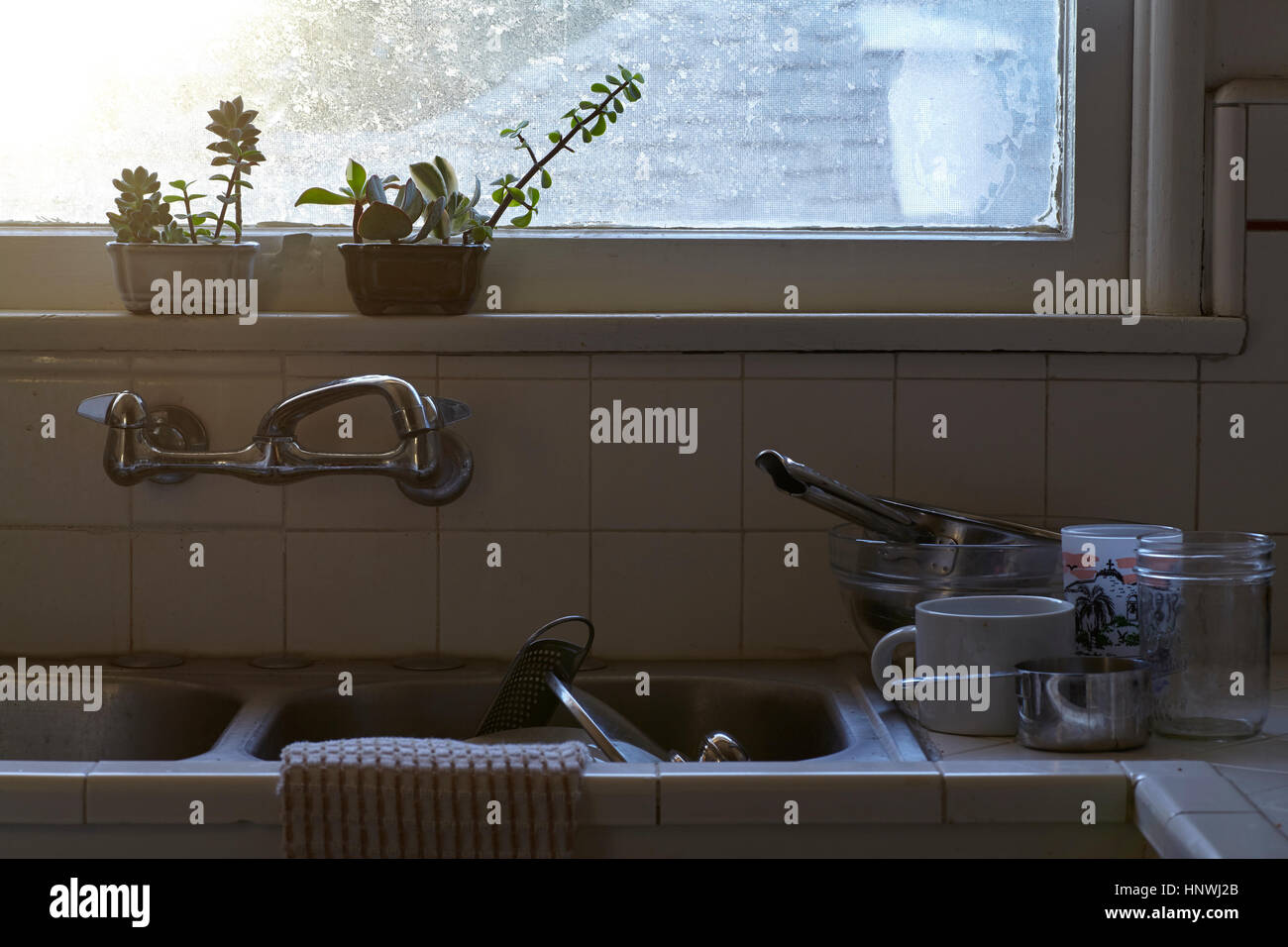 Washing counter hi-res stock photography and images - Alamy