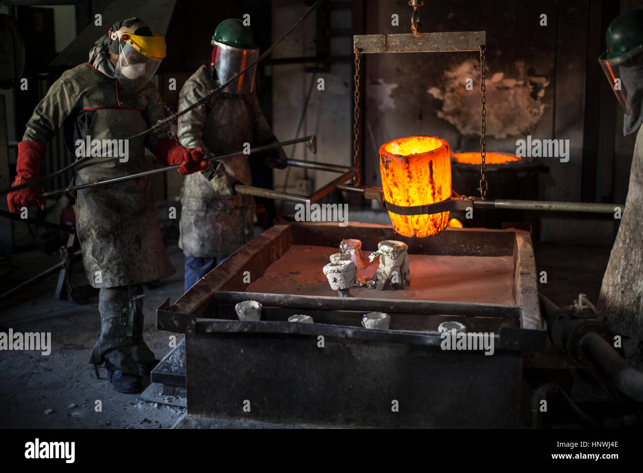 The three young men in the furnace hi-res stock photography and images ...
