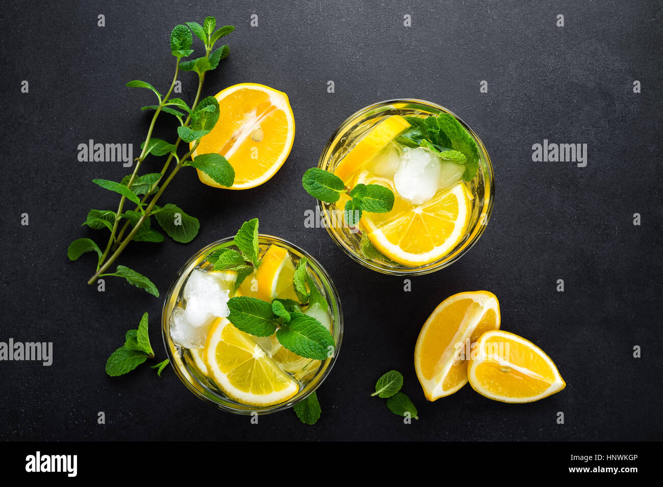 Cocktail menu from above hi-res stock photography and images - Alamy