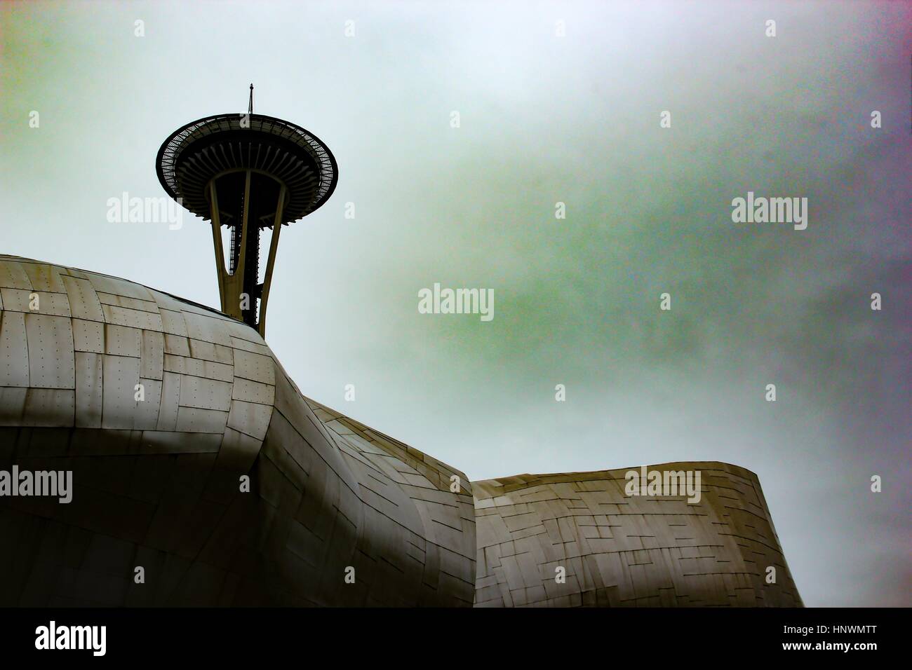 How high is the space needle hi-res stock photography and images - Alamy