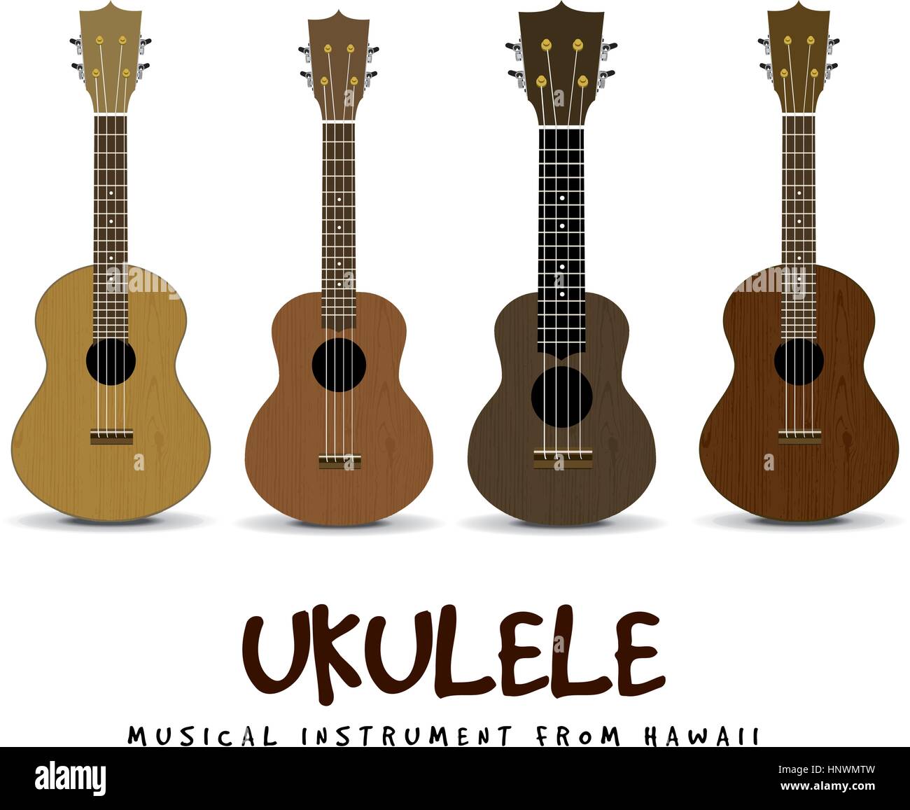 Ukulele Vector High Resolution Stock Photography and Images - Alamy