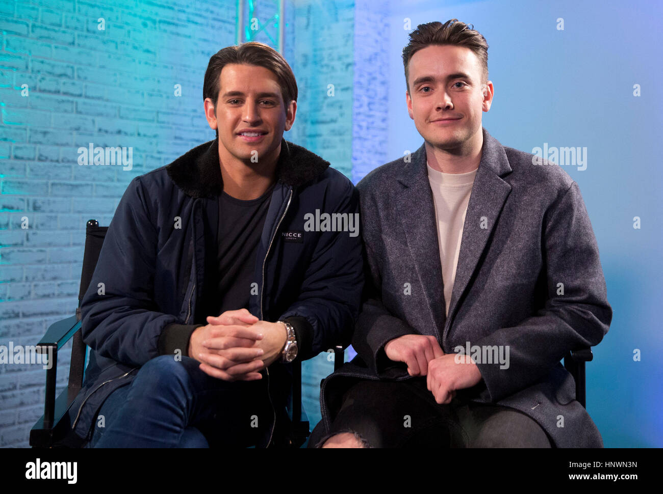 Jack Rogers (right) and Ollie Locke during a BUILD series event in ...