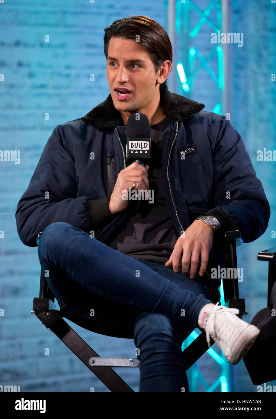 Ollie Locke during a BUILD series event in London Stock Photo - Alamy