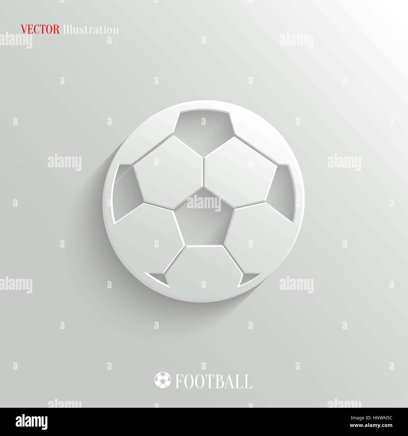 Football ball vector vectors Stock Vector Images - Alamy