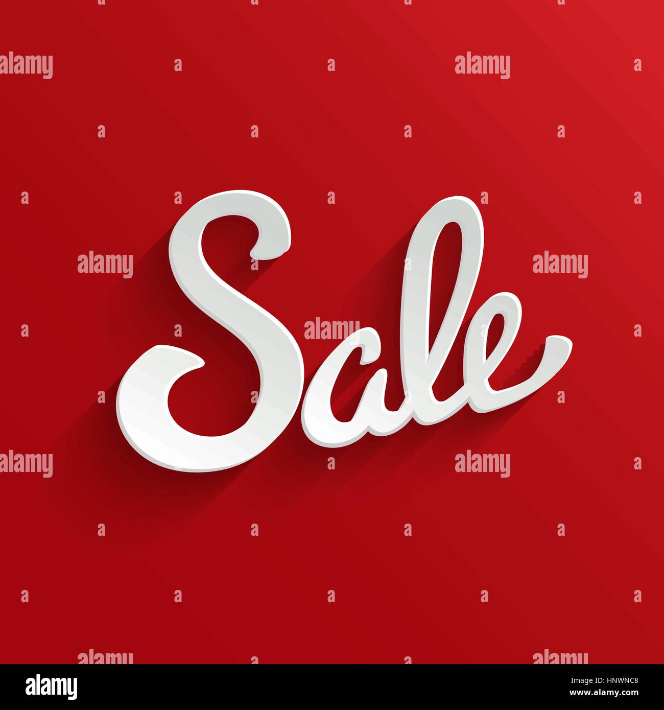 Sale Hand lettering Design Template. Typography Vector Background ...