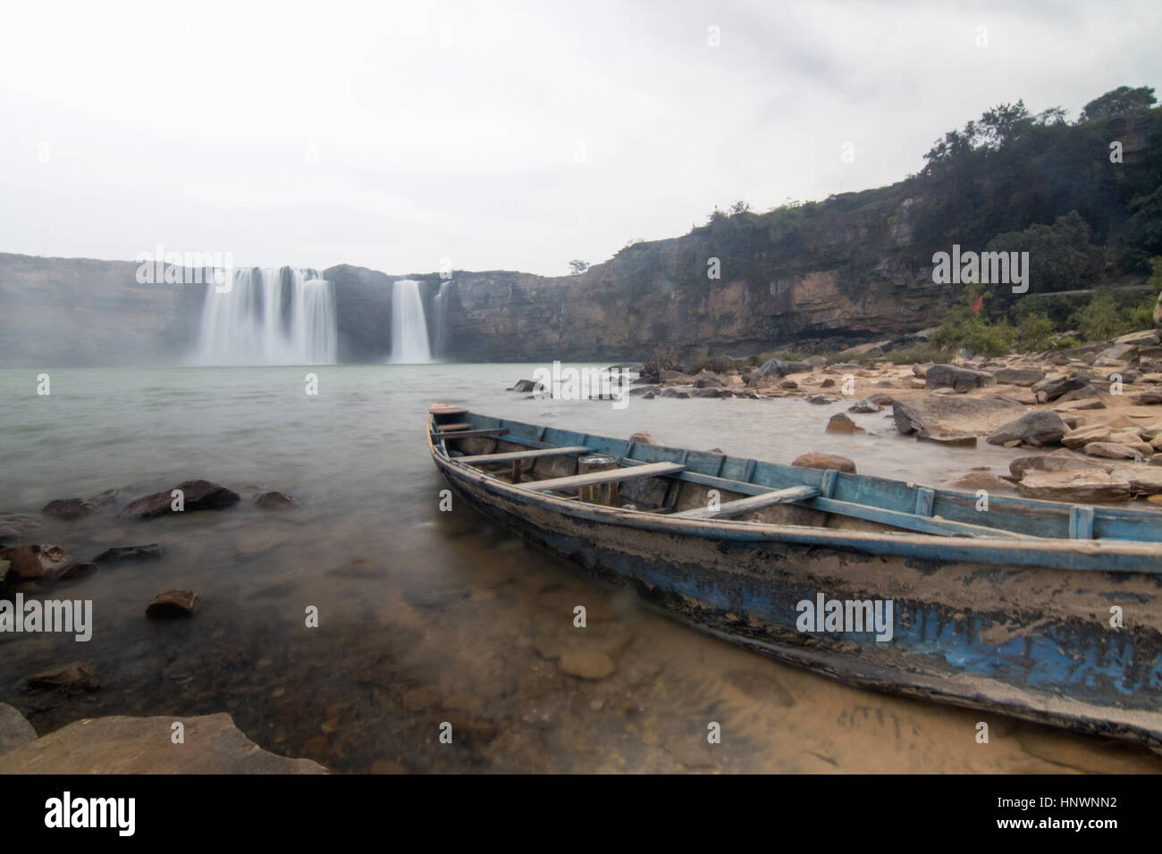Chitrakoot waterfall, Chitrakoot, Chhattisharg. Located at a distance ...
