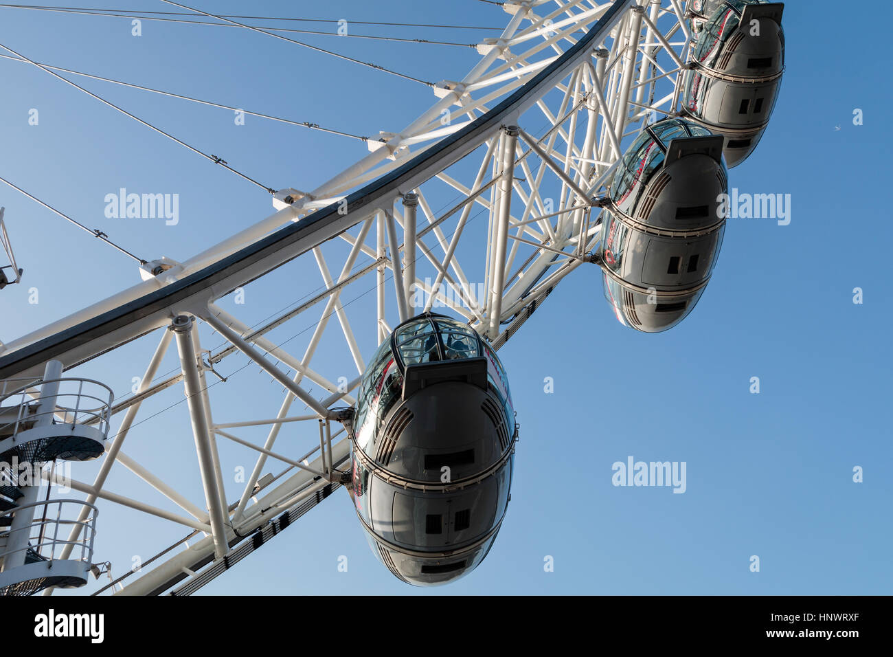 View of the London Eye Stock Photo - Alamy