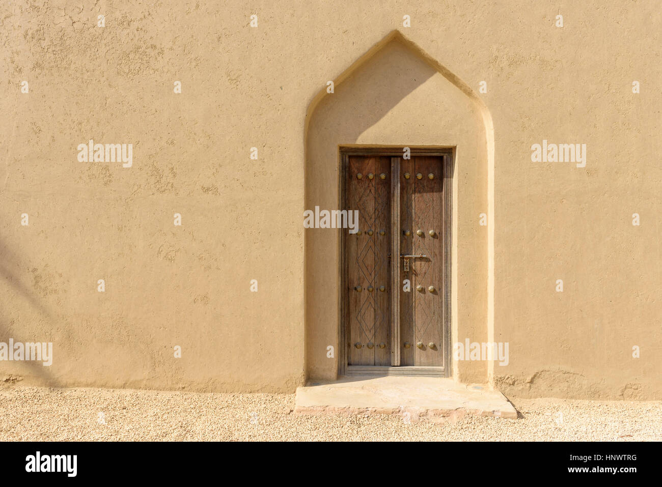 Qasr Al Amwaji, Al Ain. Ancient fort in the United Arab Emirates which ...