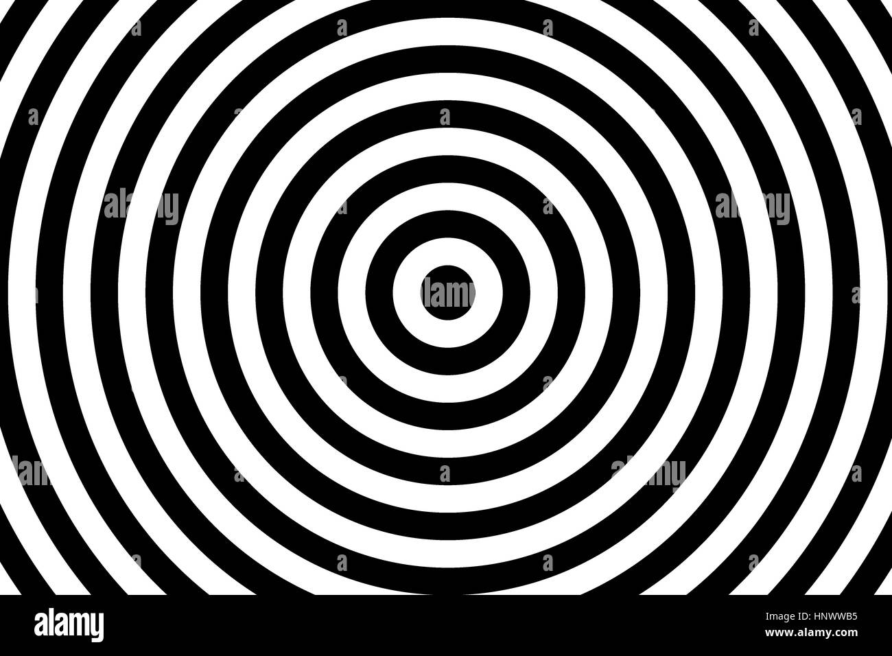 Illustration of concentric circles Stock Photo - Alamy
