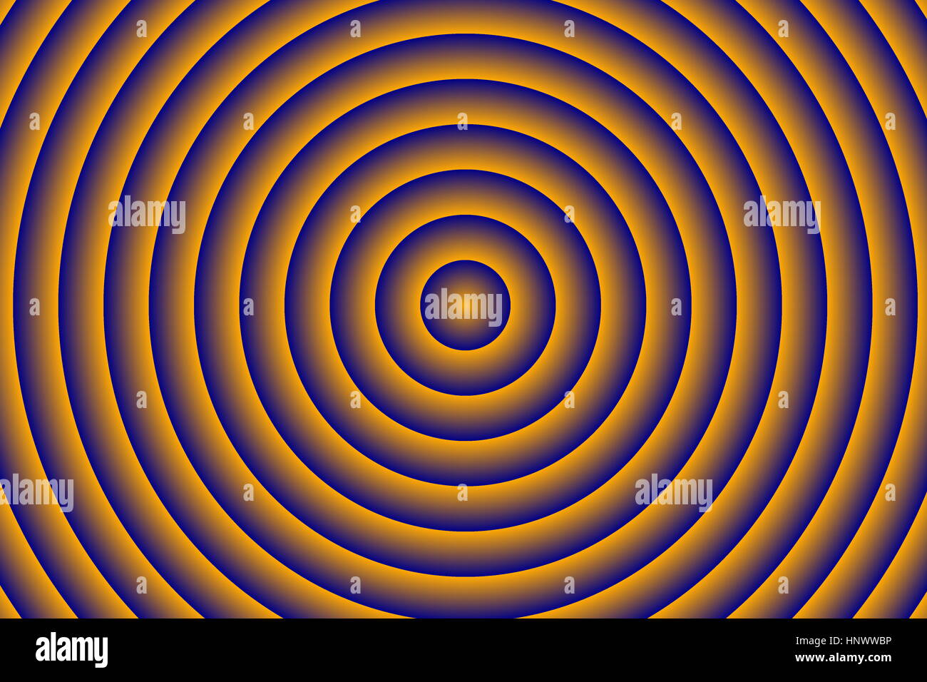 Illustration of concentric circles Stock Photo - Alamy