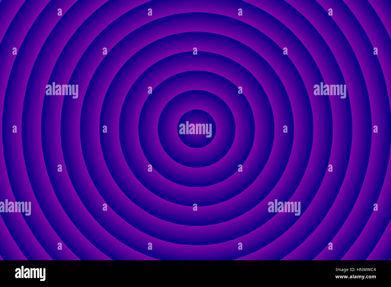 Illustration of concentric circles Stock Photo - Alamy