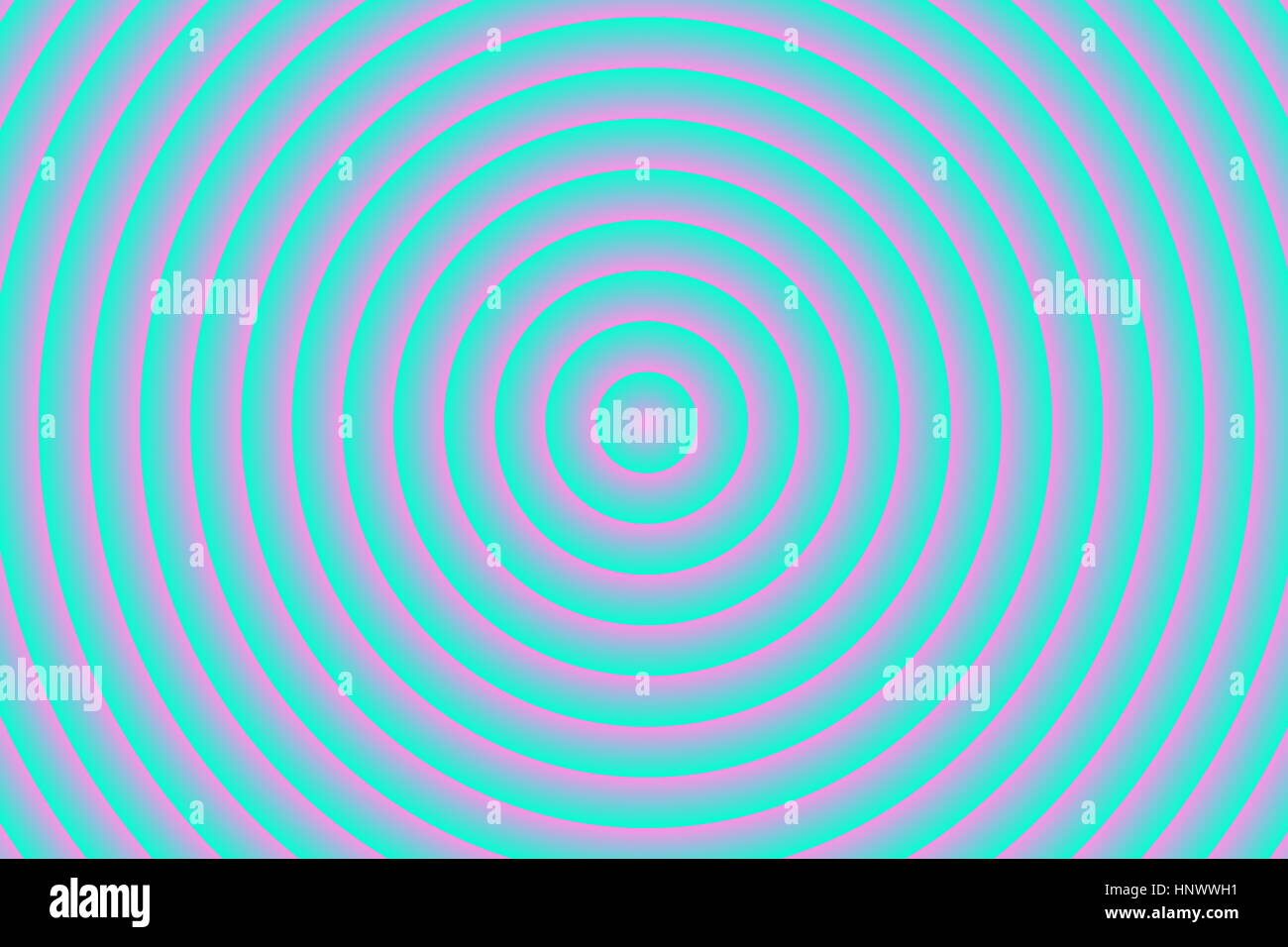 Illustration of concentric circles Stock Photo - Alamy