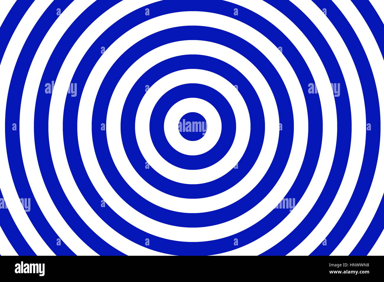 Illustration of concentric circles Stock Photo - Alamy