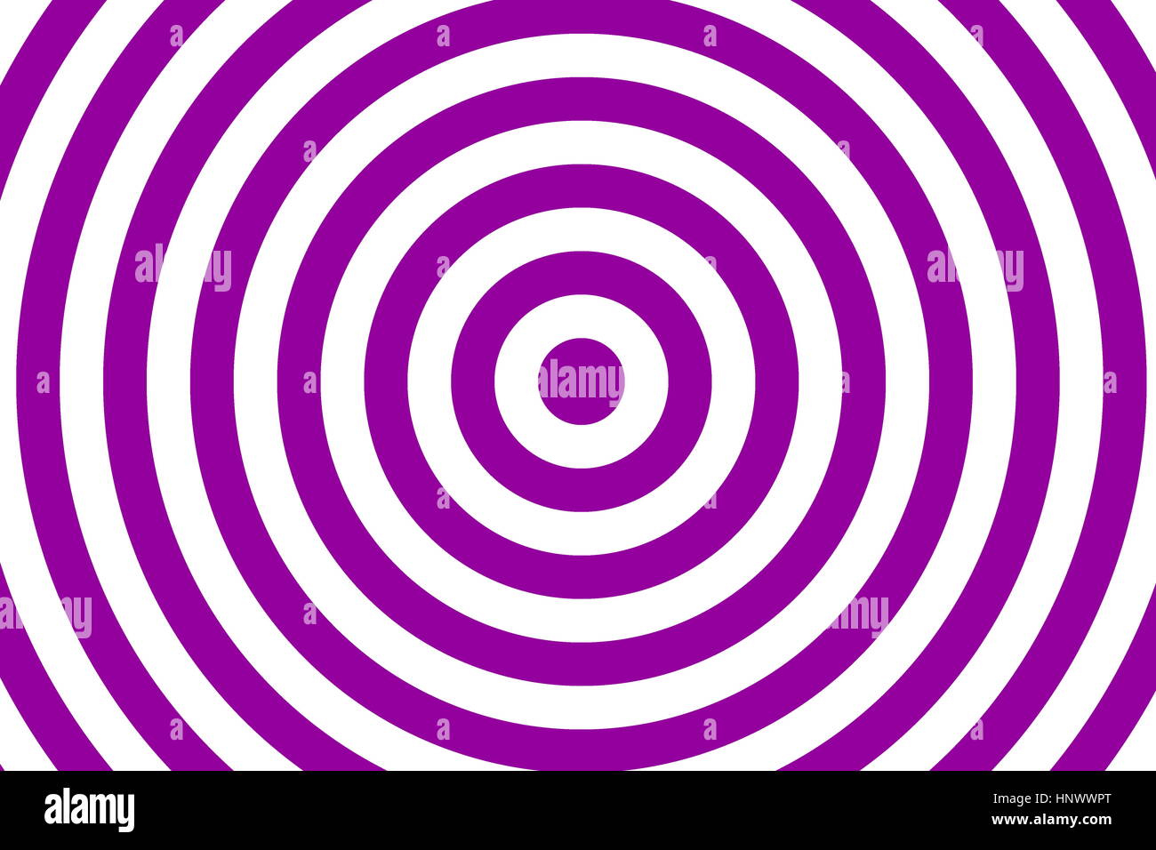 Illustration of concentric circles Stock Photo - Alamy