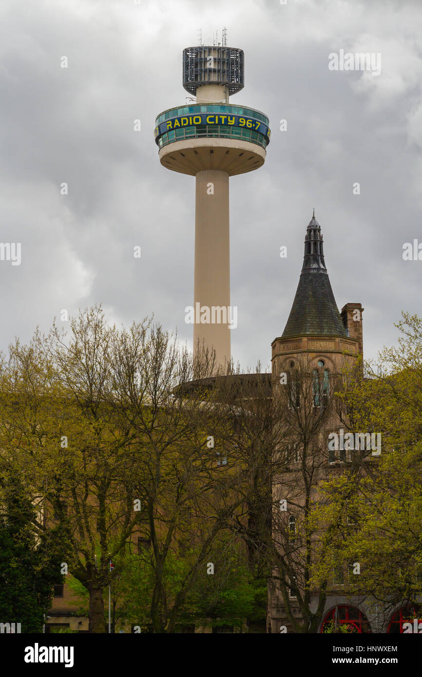 St johns beacon highest building in liverpool hi-res stock photography ...