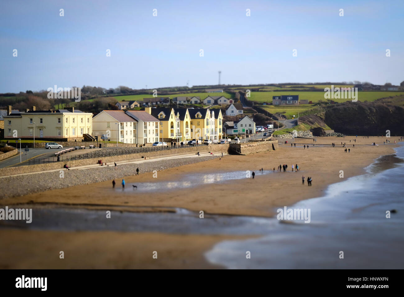 Broad Haven beach Stock Photo - Alamy