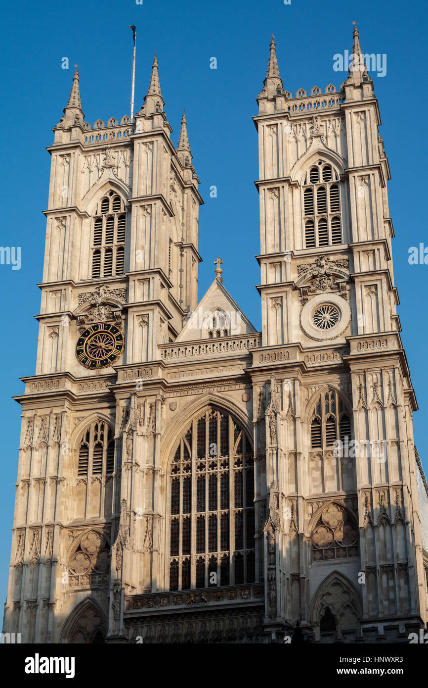 View of Westminster Abbey Stock Photo - Alamy
