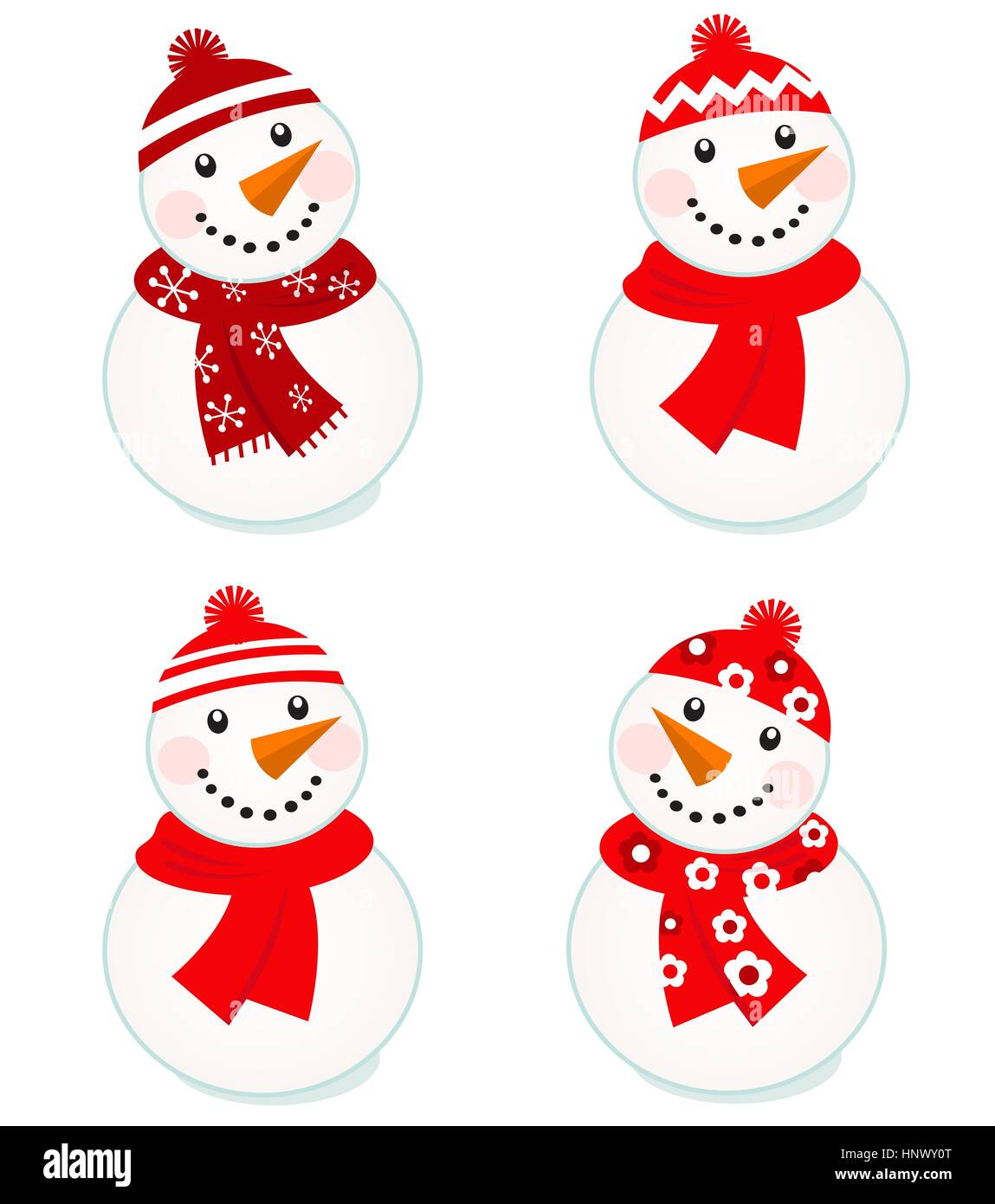 Snowman Clipart Vector