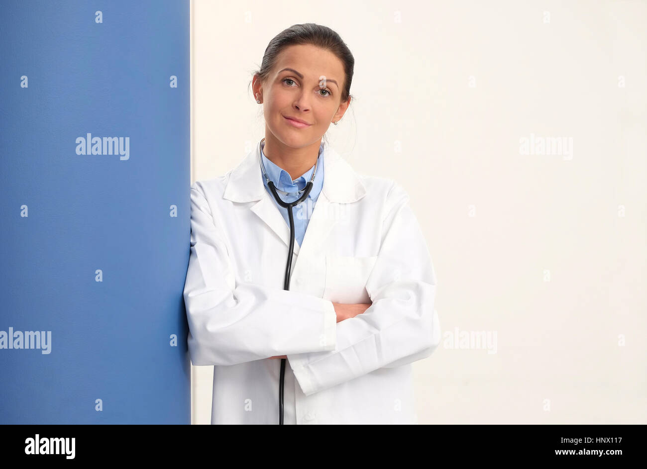 female doctor in medical centre Stock Photo - Alamy