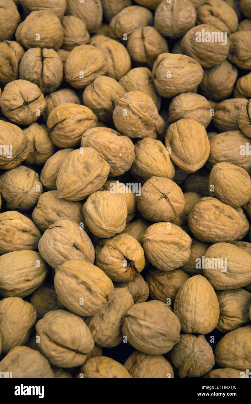 Bunch of Walnuts Stock Photo - Alamy