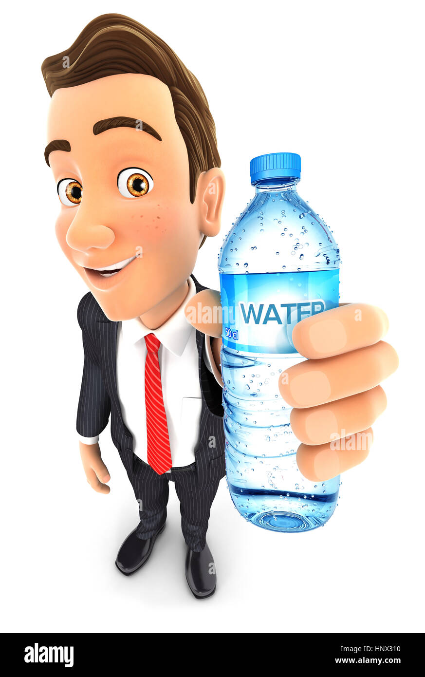 Cartoon water bottle Cut Out Stock Images & Pictures - Alamy