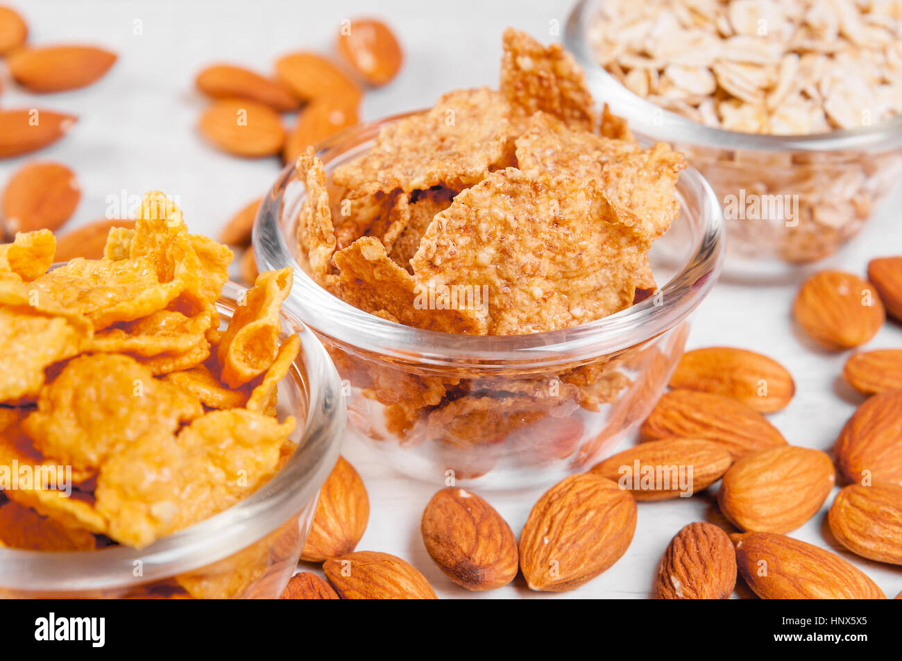Assortment breakfast cereals hi-res stock photography and images - Alamy