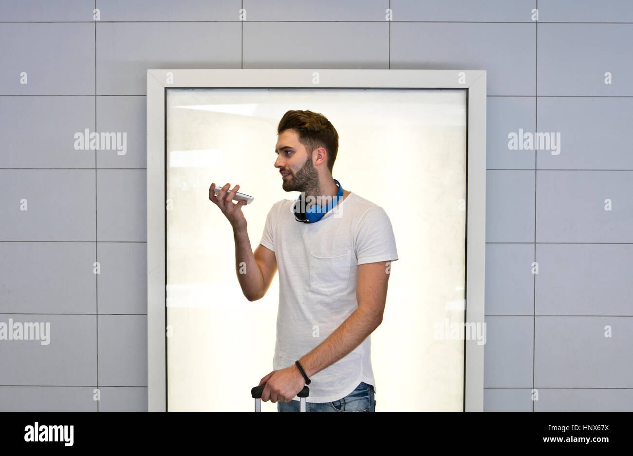 Person standing in front of screen hi-res stock photography and images ...