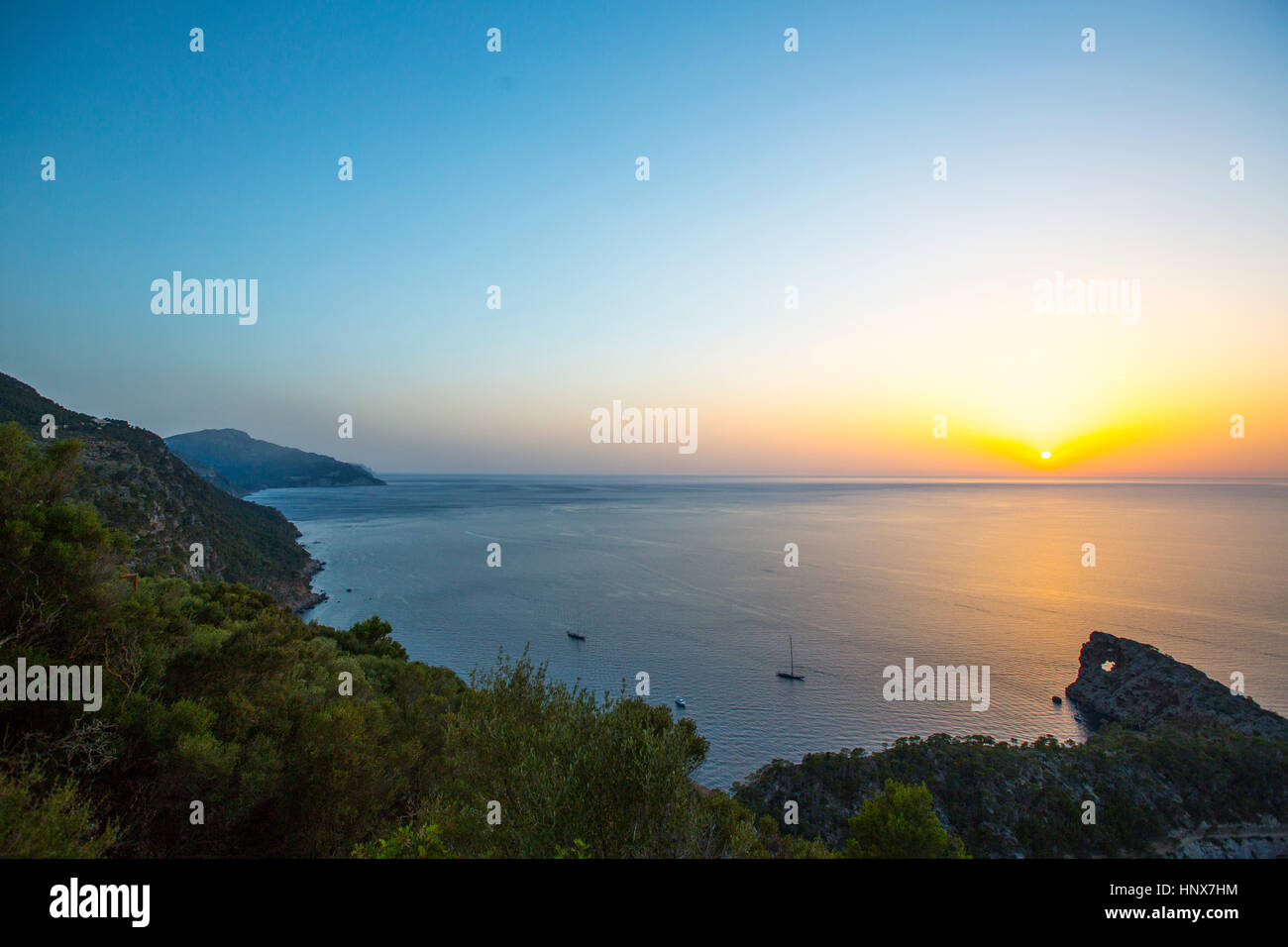 Sa foradada majorca sunset hi-res stock photography and images - Alamy