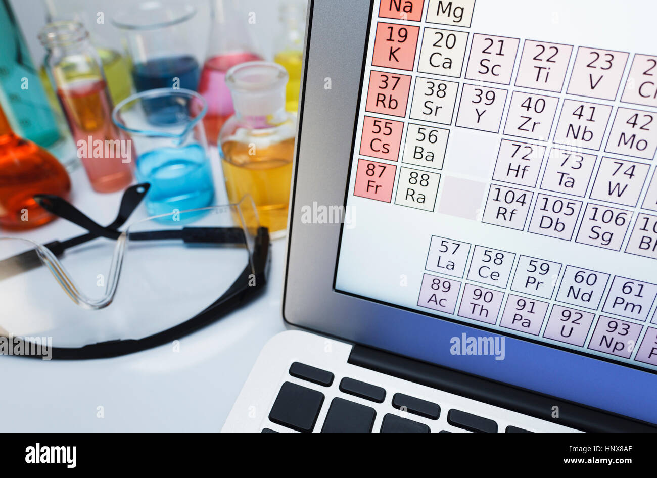 Periodic table computer hi-res stock photography and images - Alamy