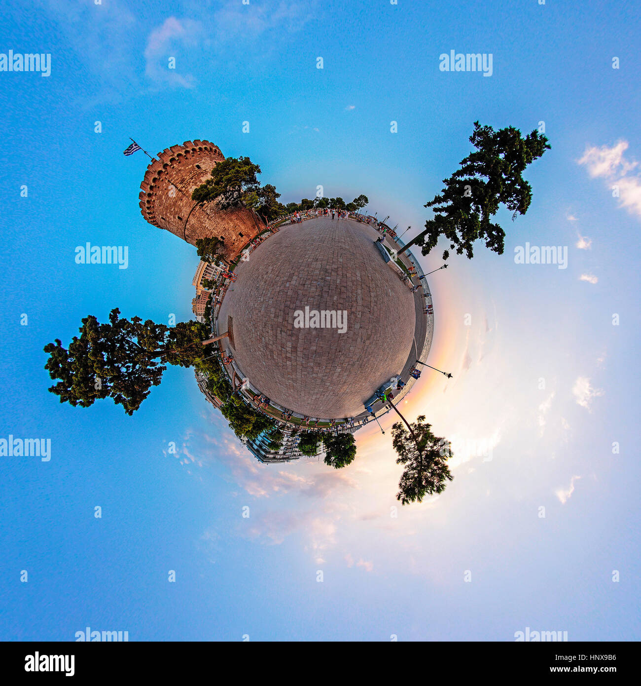 Little planet 360 hi-res stock photography and images - Alamy