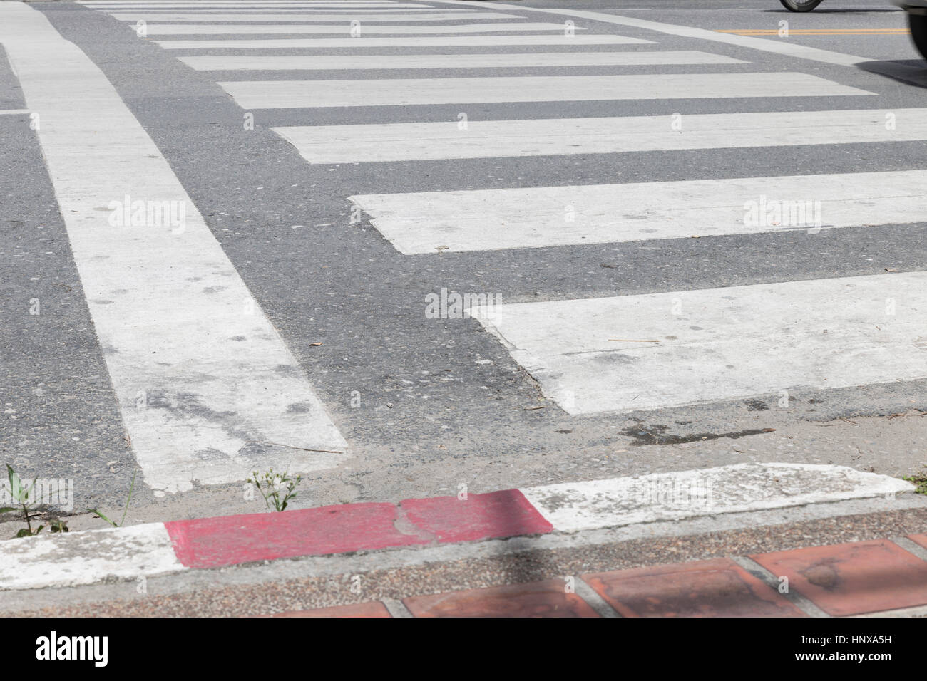 crosswalk zebra walkway across road street Stock Photo - Alamy