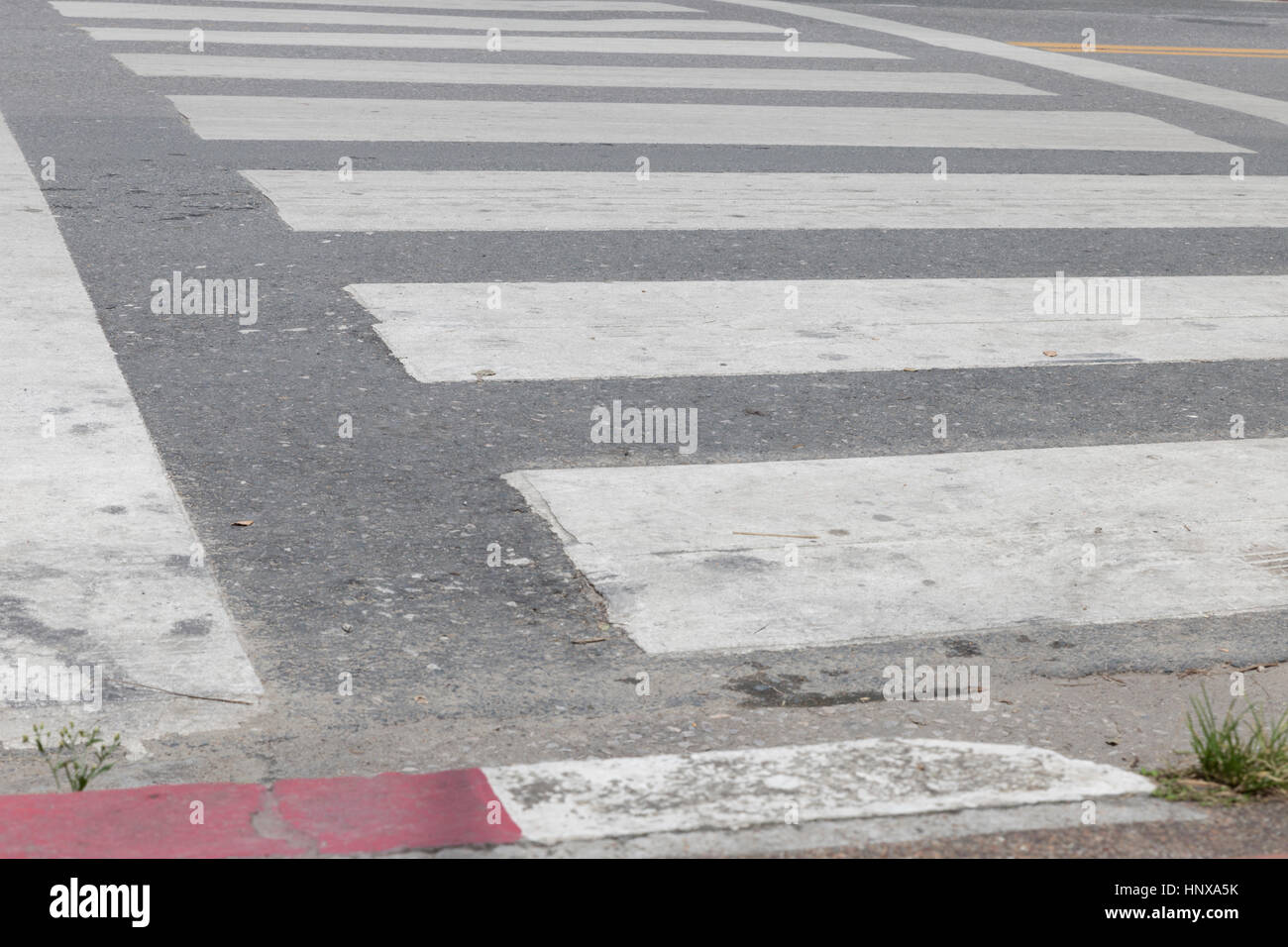 crosswalk zebra walkway across road street Stock Photo - Alamy