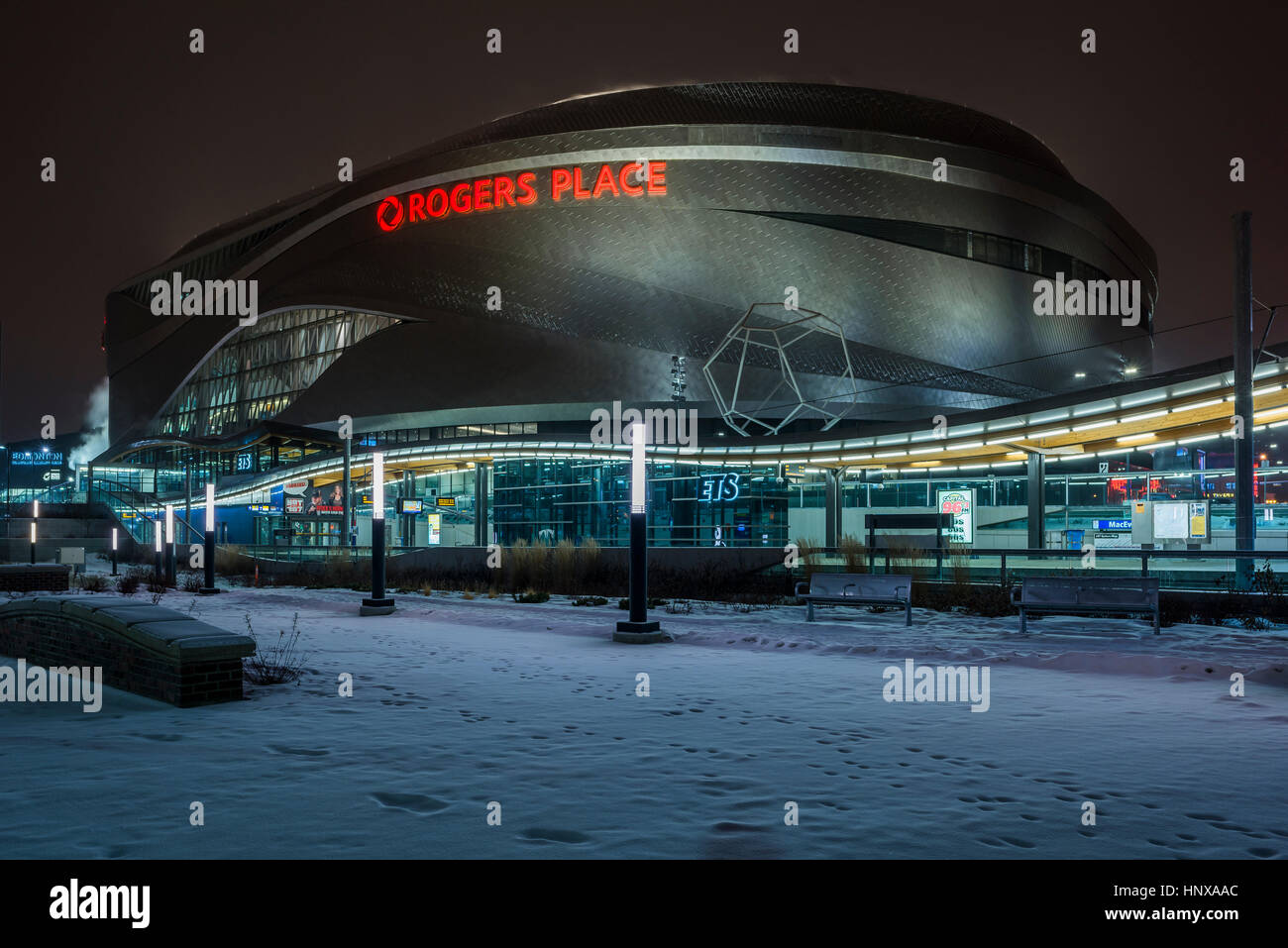 Rogers place edmonton hi-res stock photography and images - Alamy