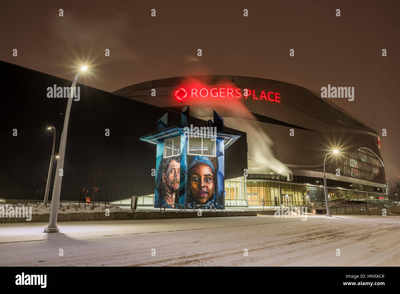 Rogers place edmonton hi-res stock photography and images - Alamy